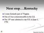 PPT - Next Stop Display - Benefits of Voice Bus Stop Announcement ...
