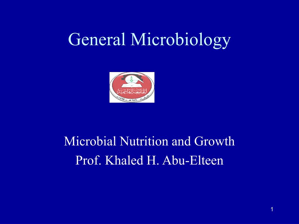 PPT - General Microbiology PowerPoint Presentation, free download - ID ...