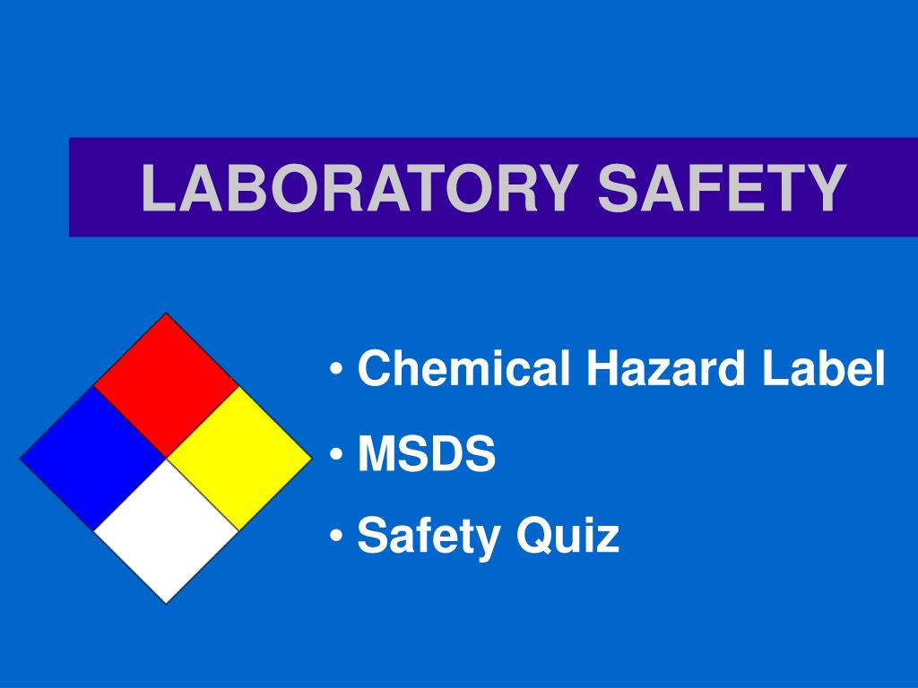 PPT - LABORATORY SAFETY PowerPoint Presentation, free download - ID:1781949