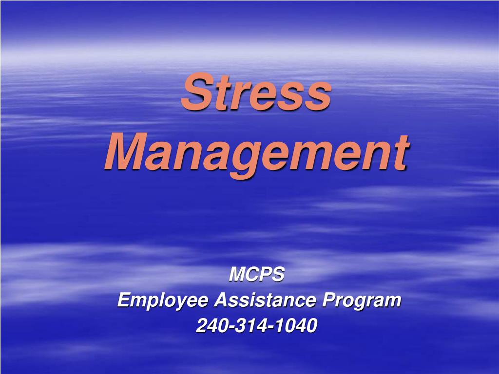 PPT - Stress Management PowerPoint Presentation, free download - ID:1782125
