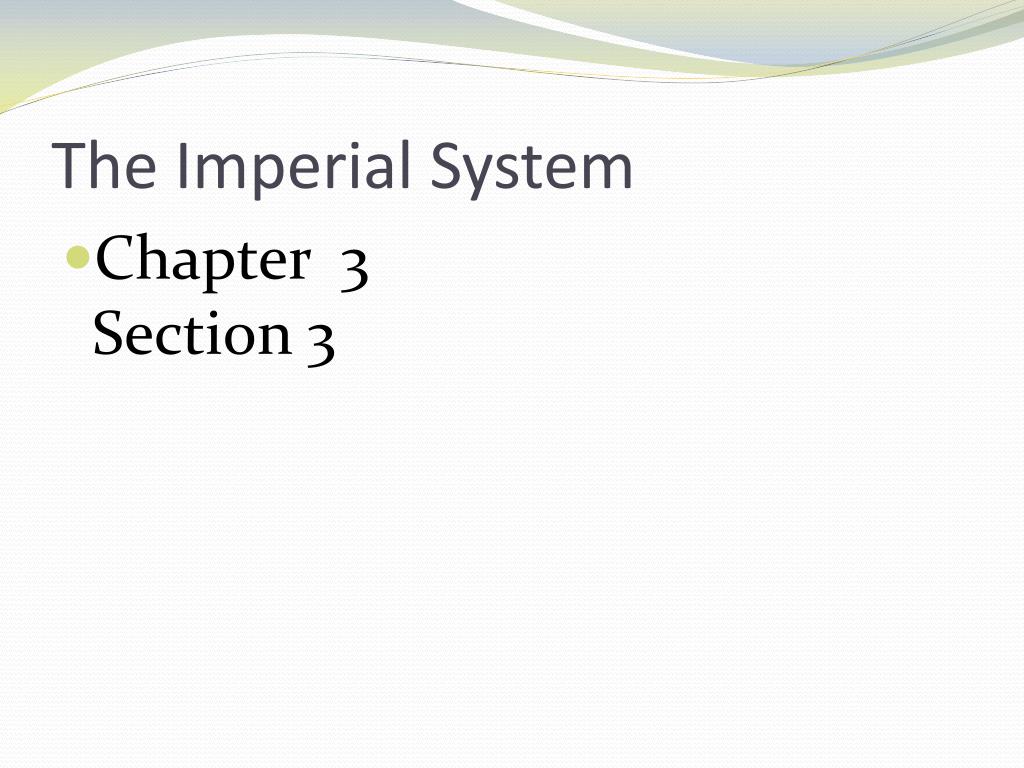 PPT - The Imperial System PowerPoint Presentation, free download - ID ...