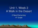 PPT - A Walk in the Desert PowerPoint Presentation, free download - ID ...