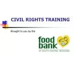 PPT - Civil Rights Training PowerPoint Presentation, free download - ID ...