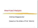 PPT - Amortized Complexity PowerPoint Presentation, free download - ID ...