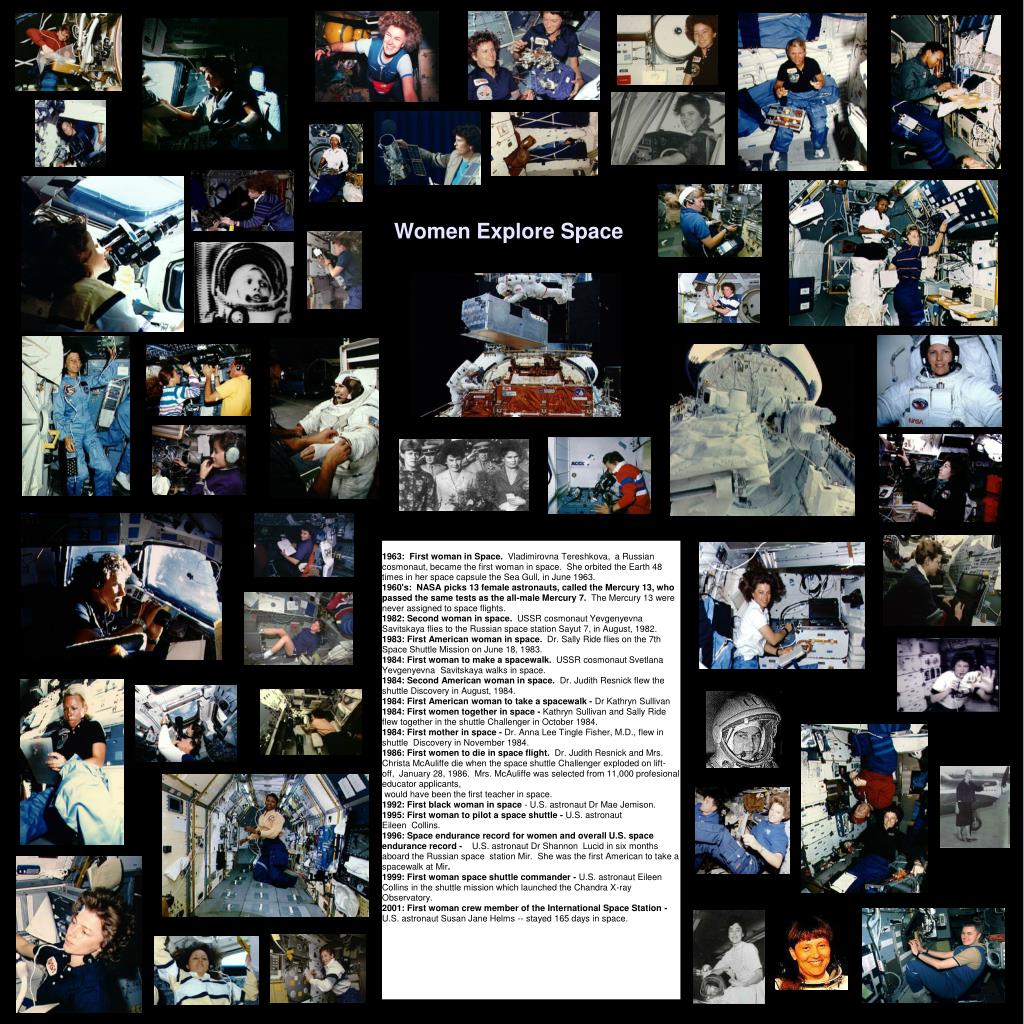 PPT - Women in Space Exploration Through History PowerPoint ...