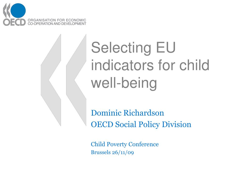 PPT - Selecting EU indicators for child well-being PowerPoint ...