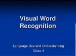 PPT - Continuous Word Recognition PowerPoint Presentation, free ...