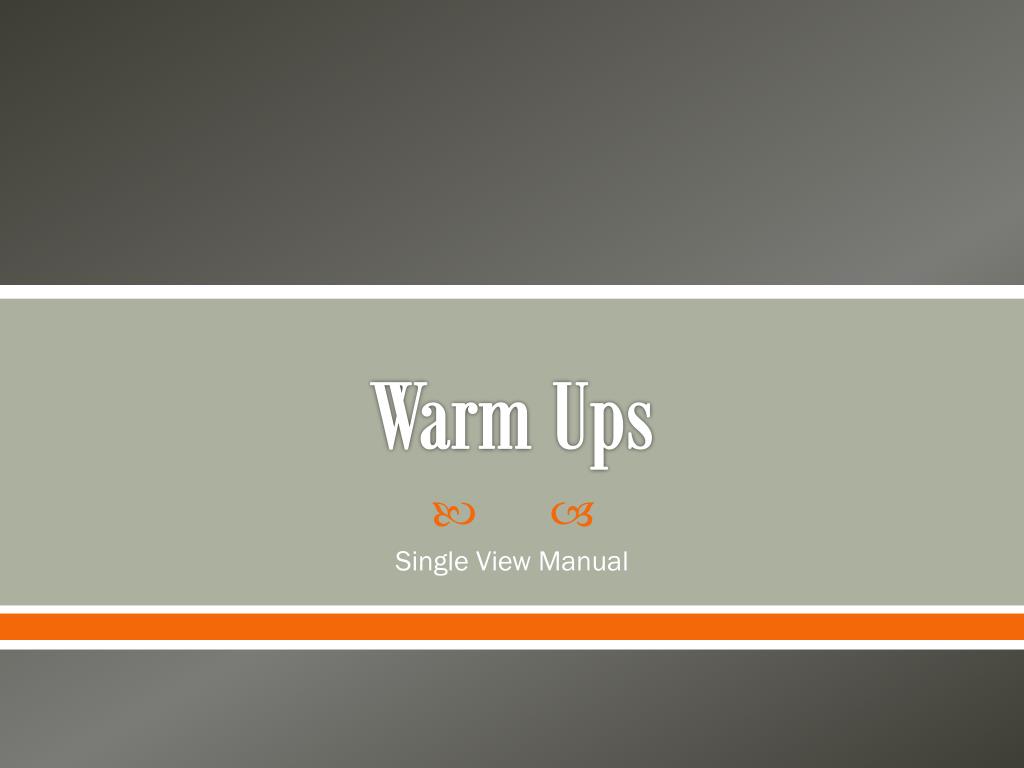 PPT - Warm Ups PowerPoint Presentation, free download - ID:1785639