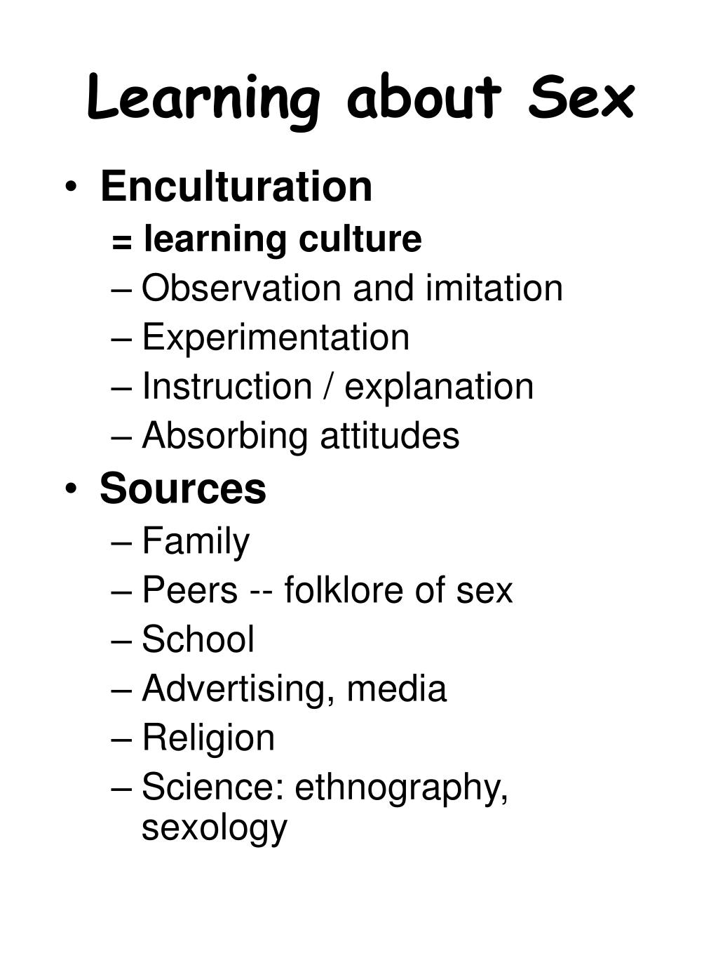 PPT - Learning about Sex PowerPoint Presentation, free download - ID ...