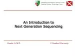 PPT - Introduction to Next Generation Sequencing PowerPoint ...