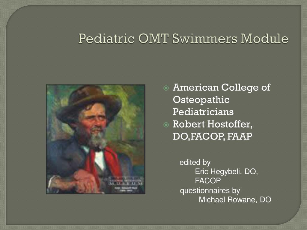 PPT - Pediatric OMT Swimmers Module PowerPoint Presentation, free ...