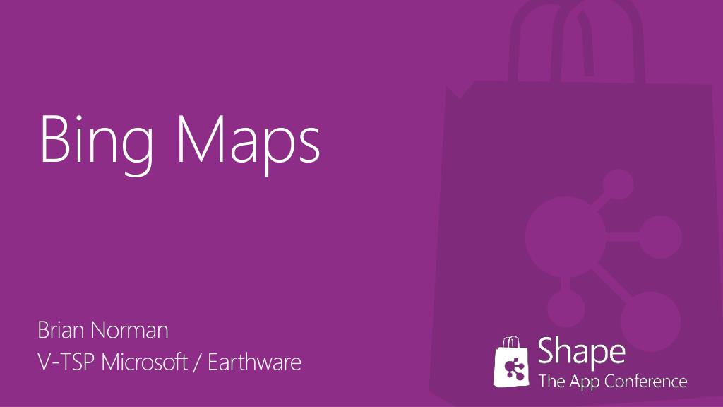 PPT - Bing Maps PowerPoint Presentation, free download - ID:1787384