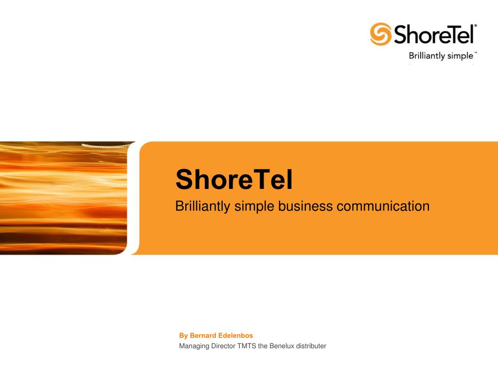 PPT - ShoreTel PowerPoint Presentation, free download - ID:1788002