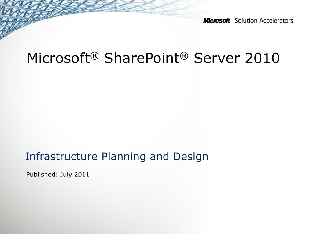 PPT - Infrastructure Planning and Design PowerPoint Presentation, free ...