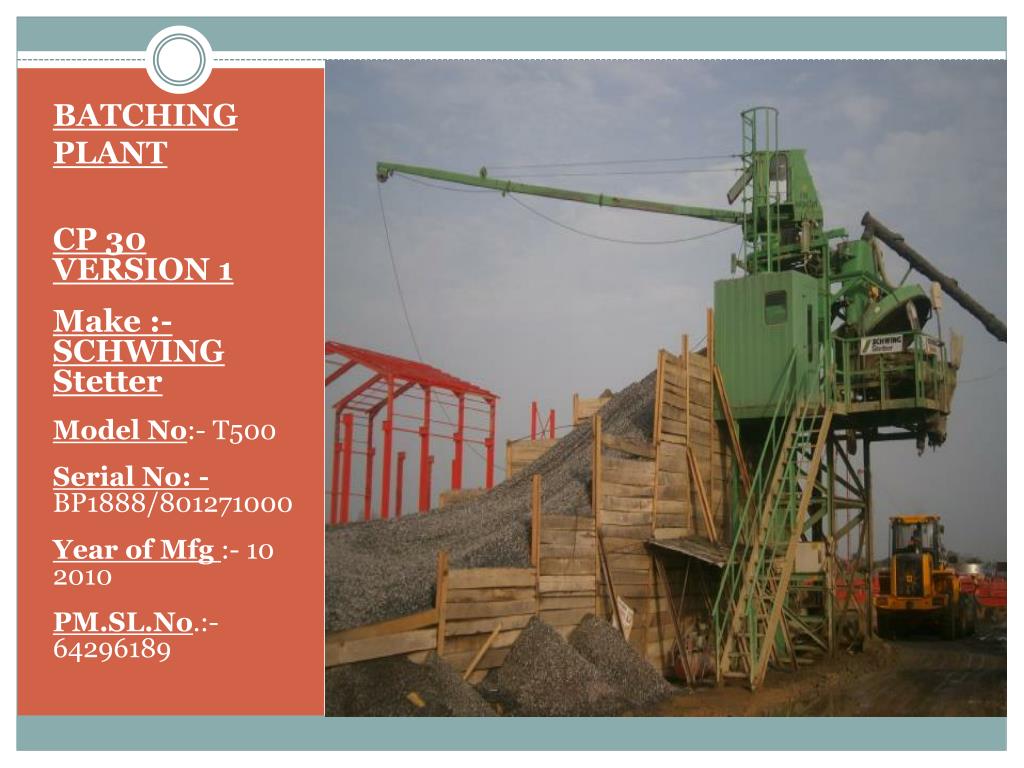 PPT - BATCHING PLANT PowerPoint Presentation, free download - ID:1789129