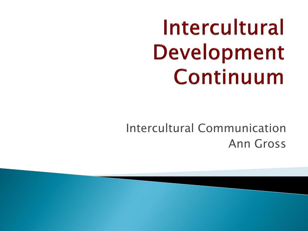PPT - Intercultural Development Continuum PowerPoint Presentation, free ...