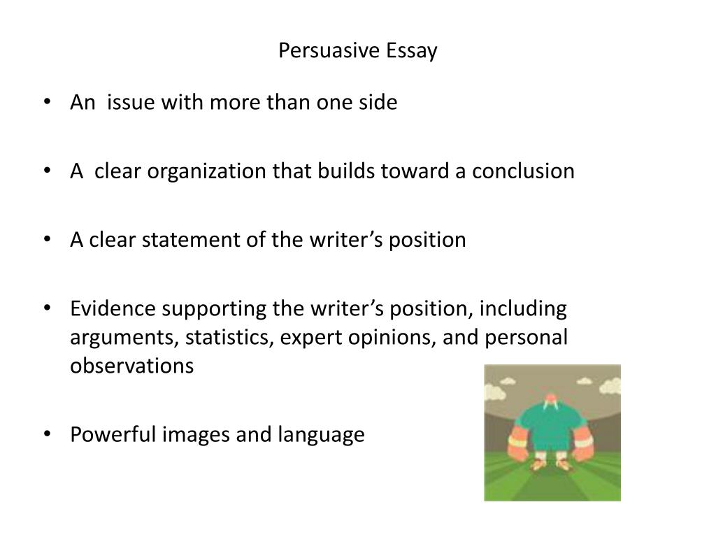 PPT - Persuasive Essay PowerPoint Presentation, free download - ID:1791248