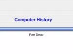 PPT - Computer History PowerPoint Presentation, free download - ID:4848957