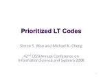 PPT - Fountain Codes, LT Codes and Raptor Codes PowerPoint Presentation ...