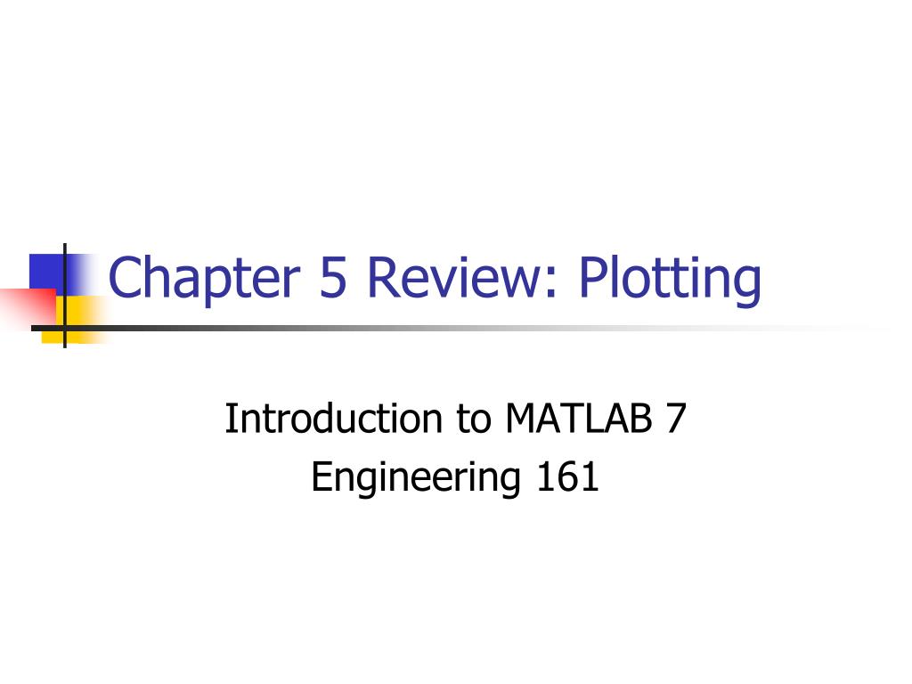 PPT - Chapter 5 Review: Plotting PowerPoint Presentation, free download ...