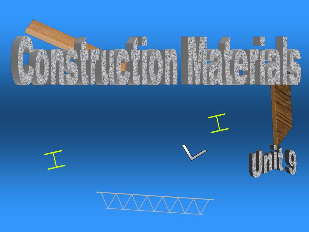 PPT - Construction Materials PowerPoint Presentation, free download ...