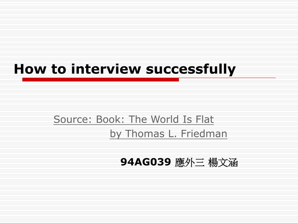 PPT - Mastering Successful Interviews: Key Strategies for Standing Out ...