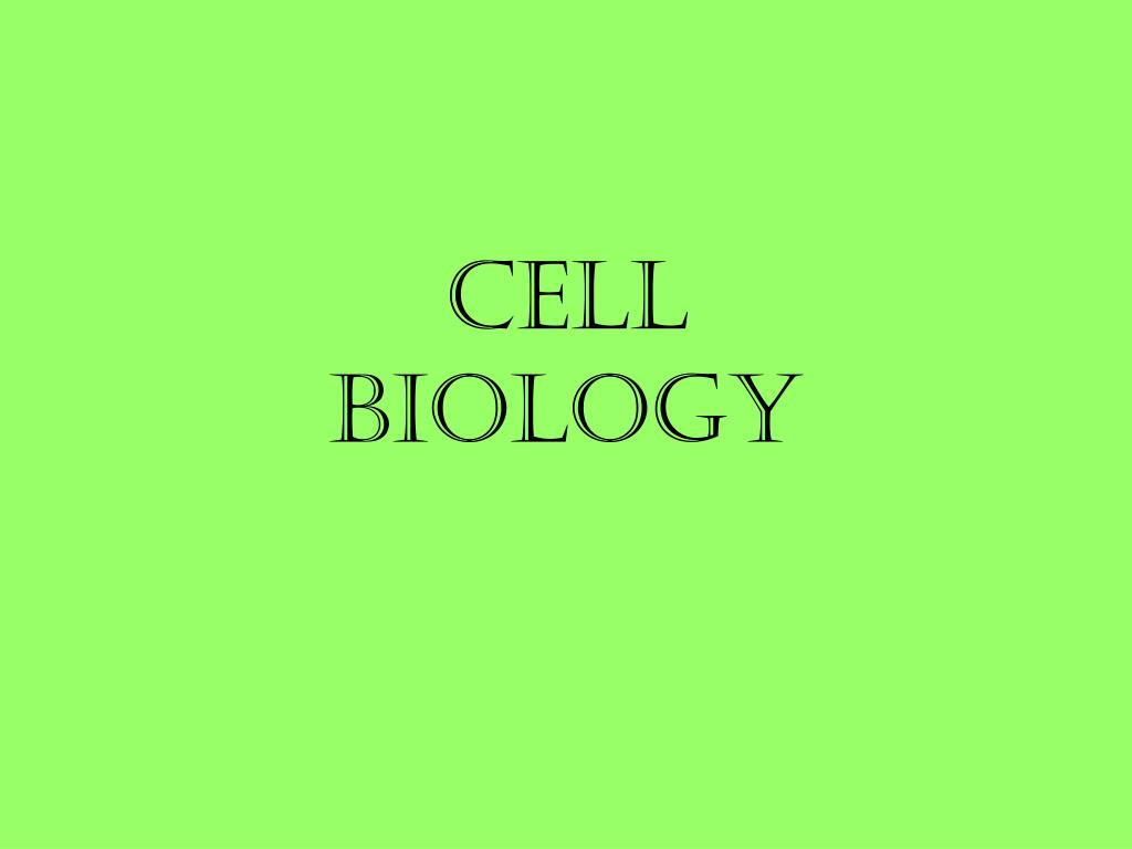 PPT - Cell Biology PowerPoint Presentation, free download - ID:1796071