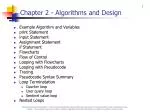 PPT - ALGORITHMS AND FLOWCHARTS PowerPoint Presentation, free download ...
