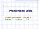PPT - Propositional Logic PowerPoint Presentation, free download - ID ...