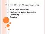 PPT - PULSE MODULATION TECHNIQUES PowerPoint Presentation, free ...
