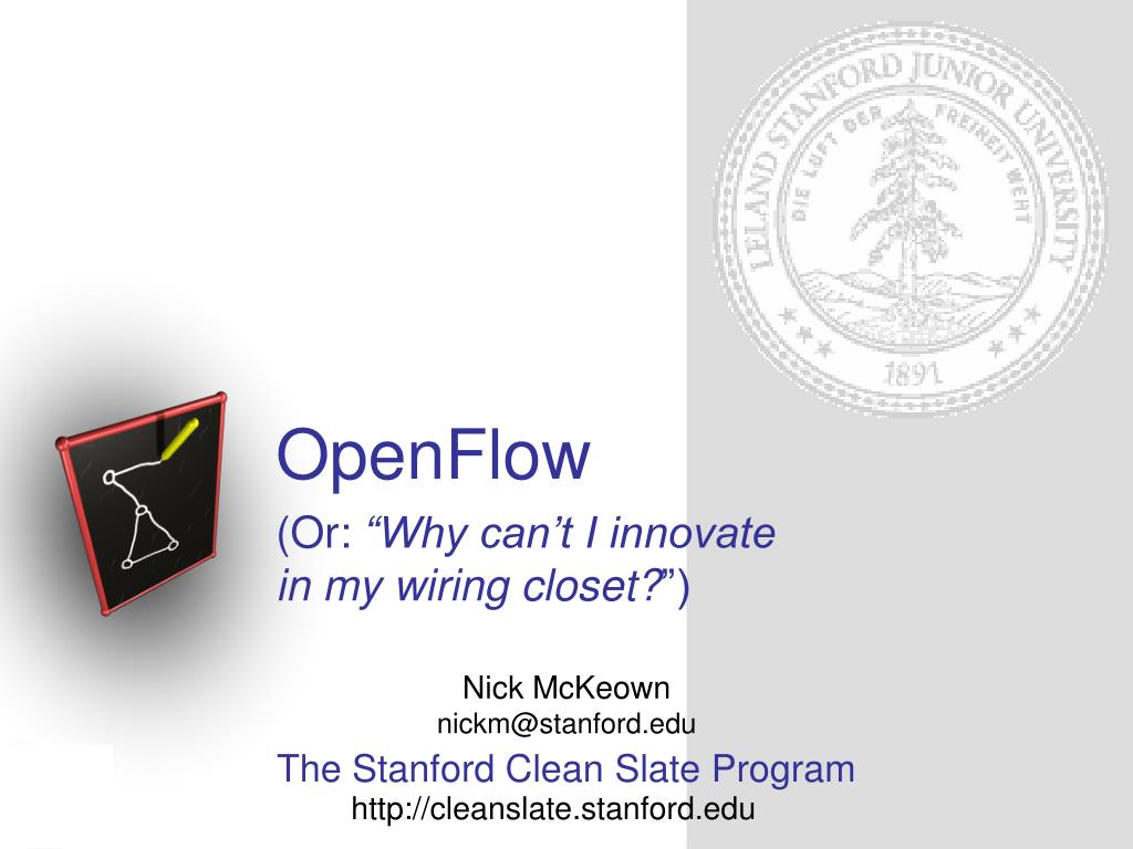 PPT - The Stanford Clean Slate Program PowerPoint Presentation, free ...