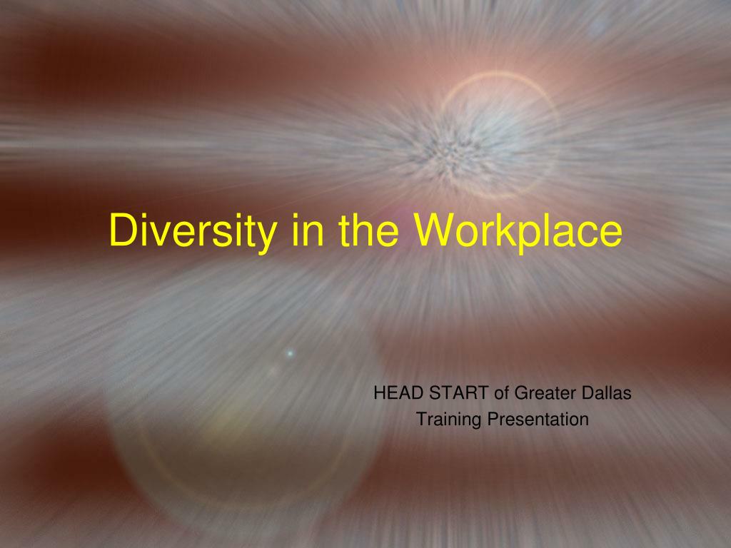 PPT - Diversity in the Workplace PowerPoint Presentation, free download ...
