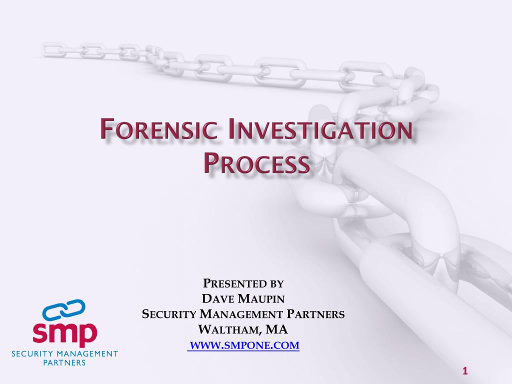 PPT - Forensic Investigation Process PowerPoint Presentation, free ...