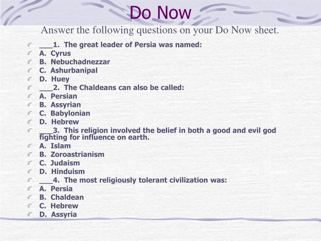 PPT - Do Now PowerPoint Presentation, free download - ID:1798446