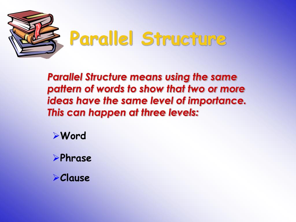 PPT - Parallel Structure PowerPoint Presentation, free download - ID ...