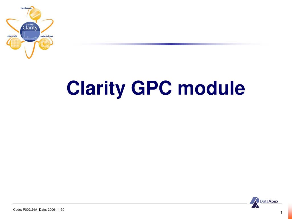 PPT - Clarity G PC module PowerPoint Presentation, free download - ID ...