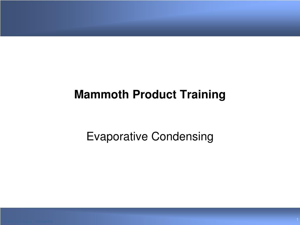 PPT - Mammoth Product Training PowerPoint Presentation, free download ...