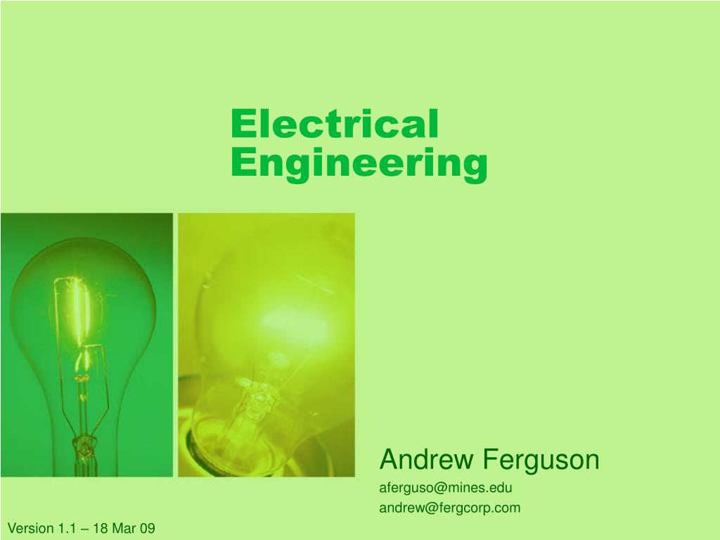 PPT - Electrical Engineering PowerPoint Presentation, free download ...