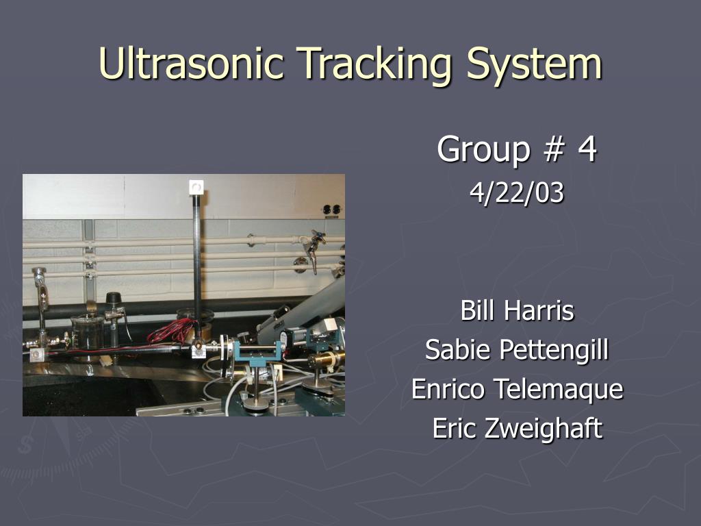 PPT - Ultrasonic Tracking System PowerPoint Presentation, free download ...