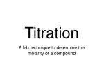 PPT - Titration PowerPoint Presentation, free download - ID:3996730