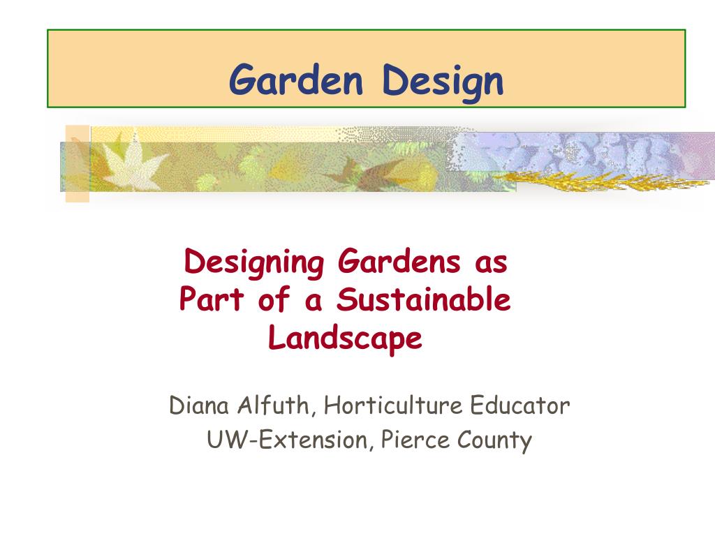 PPT - Garden Design PowerPoint Presentation, free download - ID:1804068