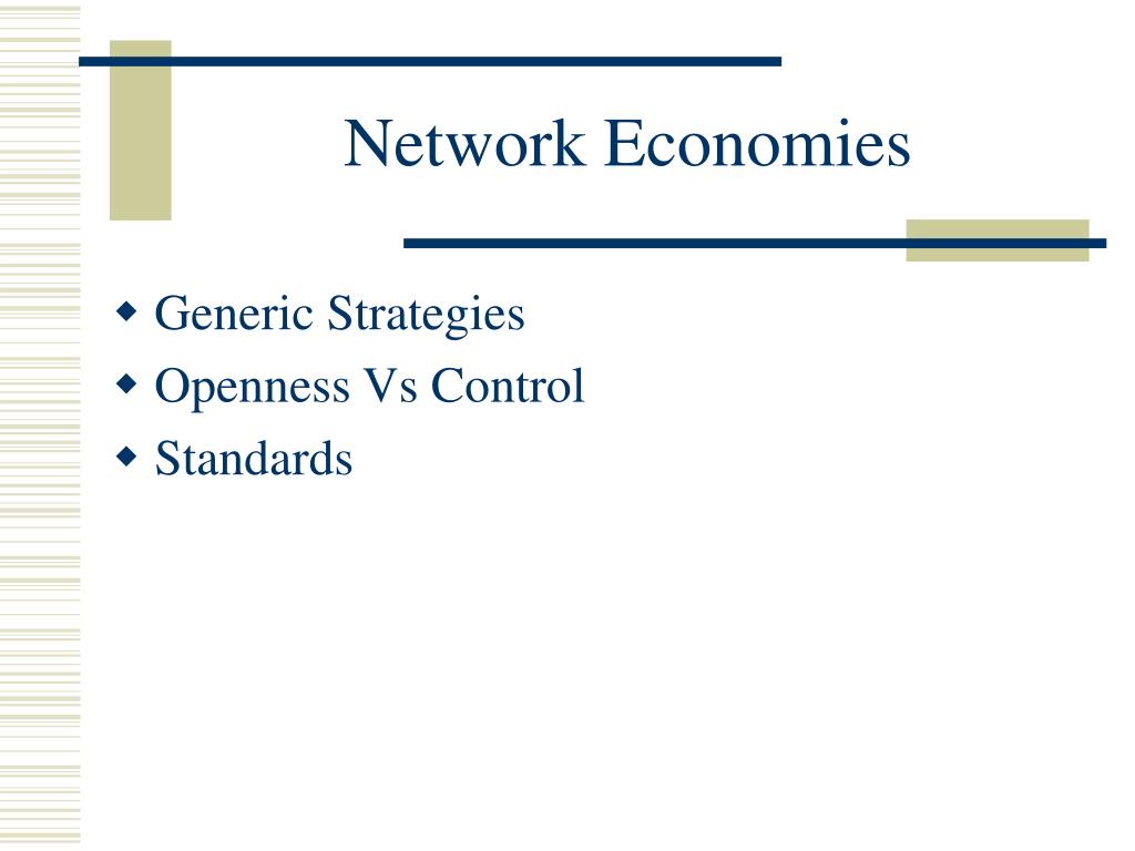 PPT - Network Economies PowerPoint Presentation, free download - ID:1804371