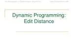 PPT - Minimum Edit Distance PowerPoint Presentation, free download - ID ...
