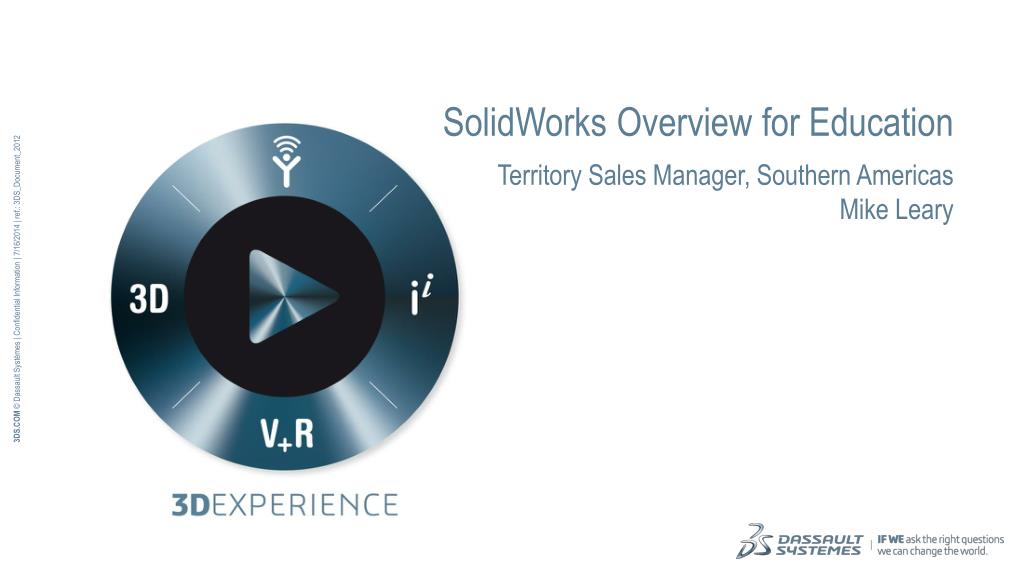 PPT - SolidWorks Overview for Education PowerPoint Presentation, free ...