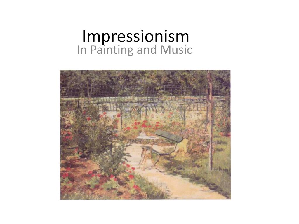 PPT - Impressionism PowerPoint Presentation, free download - ID:1808010
