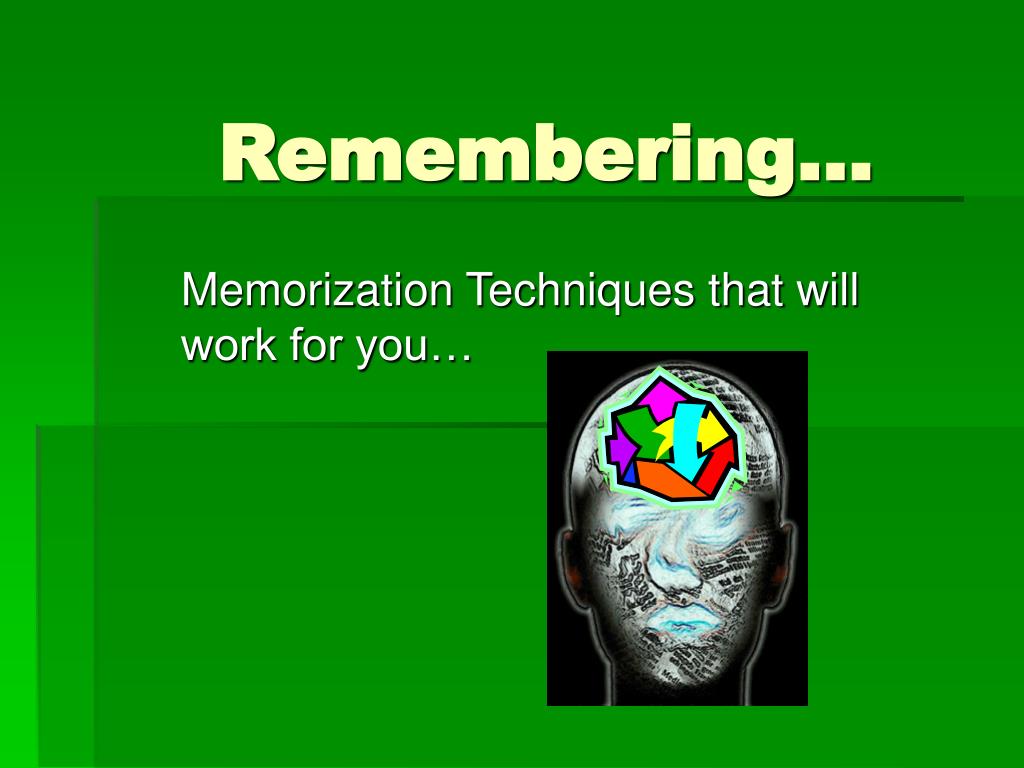 PPT - Remembering… PowerPoint Presentation, free download - ID:1808237