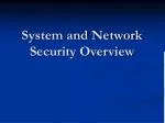 PPT - Network Security overview PowerPoint Presentation, free download ...
