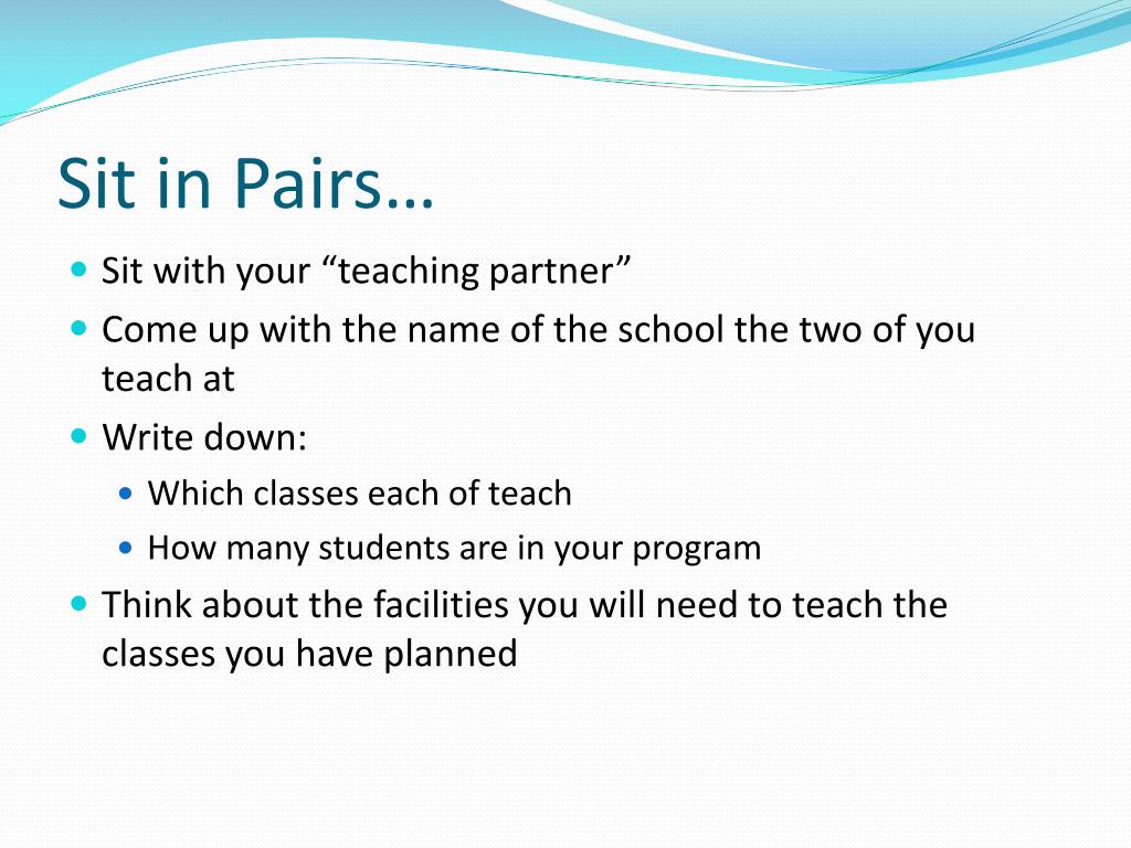 PPT - Sit in Pairs… PowerPoint Presentation, free download - ID:1810767