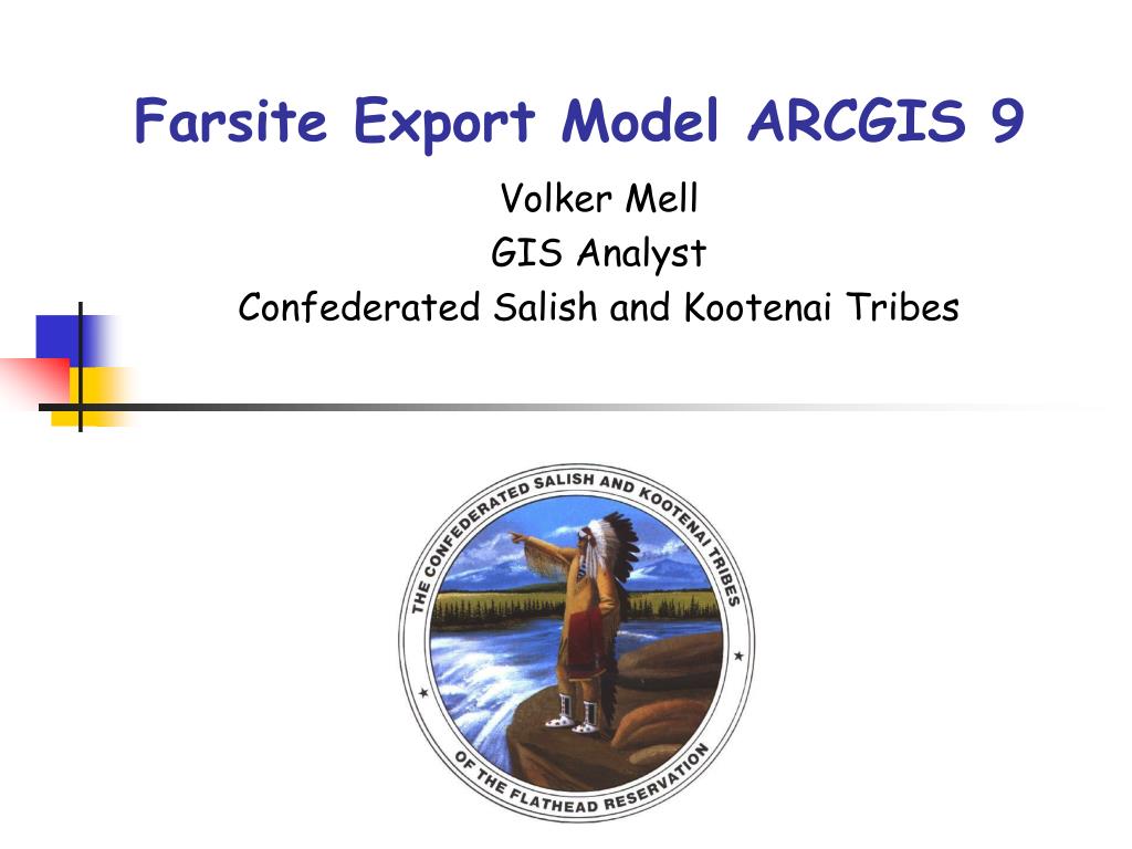 PPT - Farsite Export Model ARCGIS 9 PowerPoint Presentation, free ...