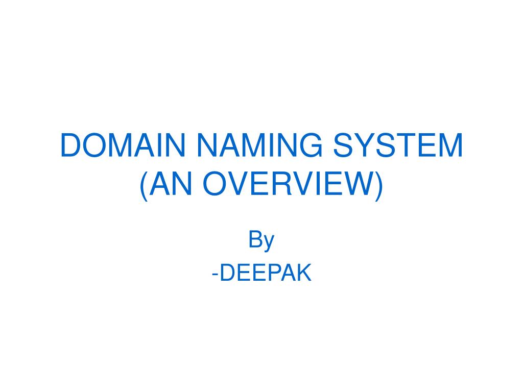 PPT - Comprehensive Guide to DNS: Understanding the Domain Naming ...